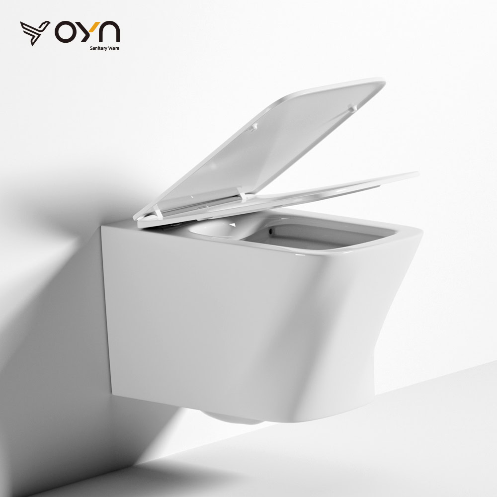 GB99 Wall-hung Toilet | Rimless | Dual Flush | Washdown | P-trap 180mm